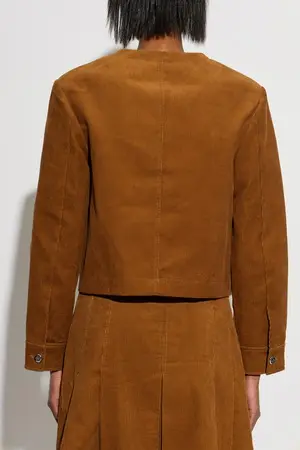 Tory Burch Corduroy Jacket With Pockets