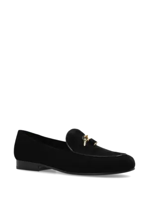 Tory Burch Suede Loafers ‘lock Smoking