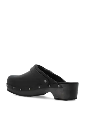 DR. SCHOLL'S SHOES Leather Mules ‘pescura Robin