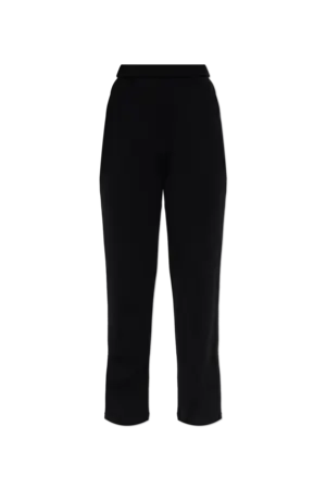 Max Mara Wool Trousers 'feltre - Black