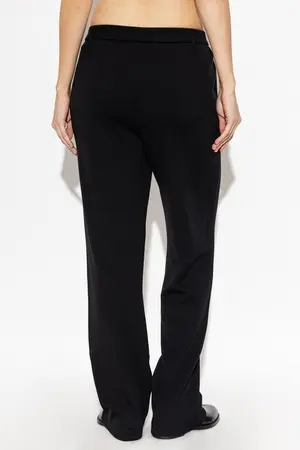 Max Mara Wool Trousers 'feltre - Black