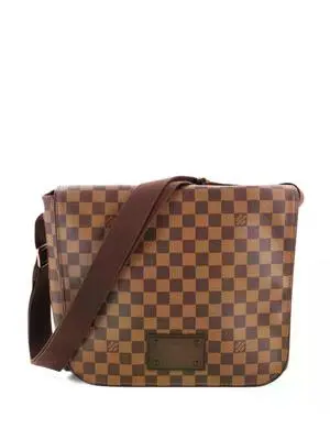 LOUIS VUITTON Brooklyn Handbag Damier Mm Crossbody Bag - Brown