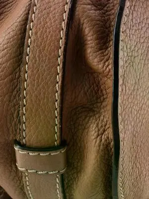 Chloé Marcie Leather Mini Crossbody Bag - Brown