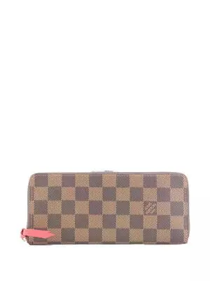 LOUIS VUITTON Clemence Wallet Damier Small Wallets - Brown