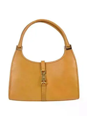 Gucci Jackie Leather Tote Bag - Orange