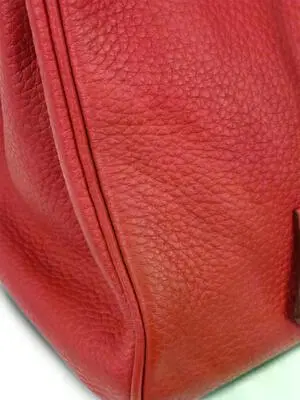 Hermès 2017 30 Birkin Tote Bag - Red