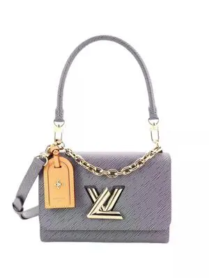 LOUIS VUITTON Twist Handbag Epi Leather Mm Crossbody Bag - Grey