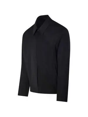 Gucci Stretch Polyester Zip Jacket With Embroidery - Black