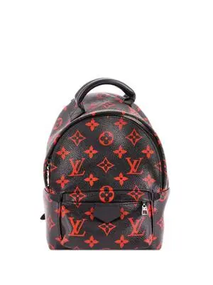 LOUIS VUITTON Palm Springs Limited Edition Monogram Infrarouge Mini Backpack - Black