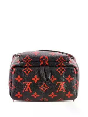 LOUIS VUITTON Palm Springs Limited Edition Monogram Infrarouge Mini Backpack - Black