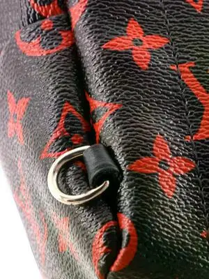 LOUIS VUITTON Palm Springs Limited Edition Monogram Infrarouge Mini Backpack - Black