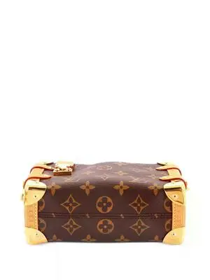 LOUIS VUITTON Side Trunk Handbag Monogram Canvas Pm Shoulder Bag