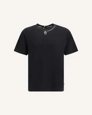 Moncler Cotton T-shirt With Ogo Mae