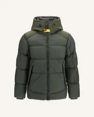 PARAJUMPERS Tyrik Hooded Down Jacket - Green