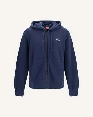 Kenzo Eiffel Tower Deign Cotton Hoodie
