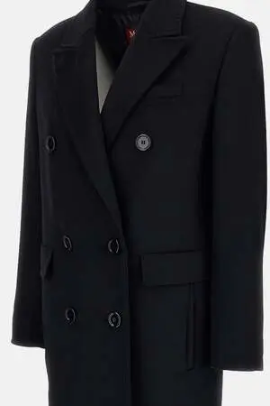 Max Mara Cappotto Lungo Doppiopetto - Nero