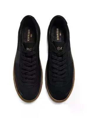 HIDE&JACK Crocodile-effect Leather Sneakers