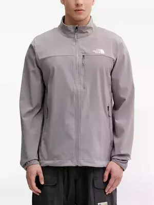 The North Face Nimble Logo-print High-neck Lightweight Jacket - Grey