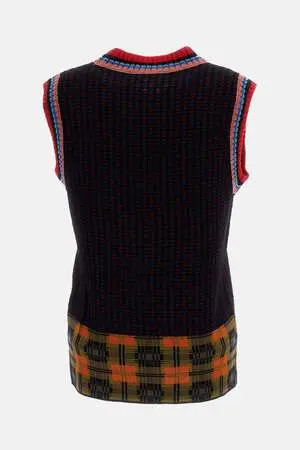 Dries Van Noten Top In Maglia Jacquard