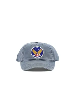 Ralph Lauren Logo Patch Baseball Cap - Gray