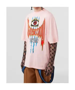 Burberry Graphic-print Cotton T-shirt