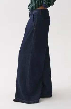 PISTOLA Delphine High Waist Wide Leg Jeans