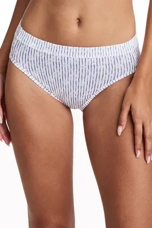 JOCKEY Cotton Stretch Hi Cut - Rustic Stripe