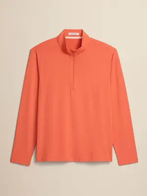ASHWORTH GOLF D Street 1/4 Zip - Sunset