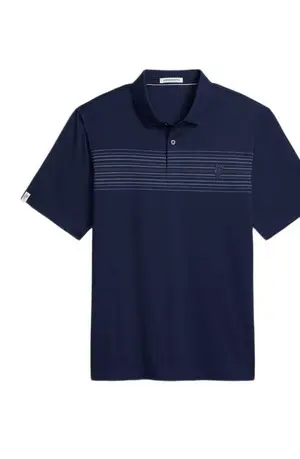 ASHWORTH GOLF Walk On Polo - Driver Navy/multi