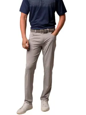 ASHWORTH GOLF Walk On Polo - Driver Navy/multi