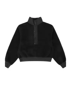 ENTIRE STUDIOS Fleece-texture Panelled Sweater