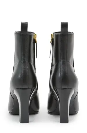 REISS Blakely Leather Bootie