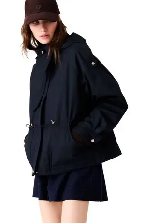 Maje Mid-length Quilted Parka