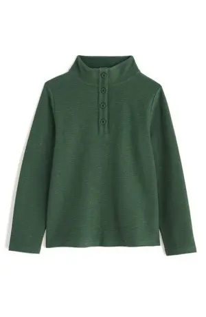 SEASALT CORNWALL Last Boat Button-up Sweatshirt - Light Coppice