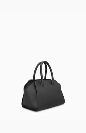 KAAI Mini Voyager Leather Crossbody Baggrain - Grain Black