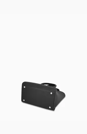 KAAI Mini Voyager Leather Crossbody Baggrain - Grain Black