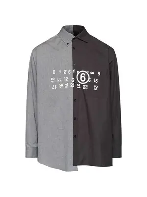 MAISON MARGIELA Shirt With Logo-print Panels