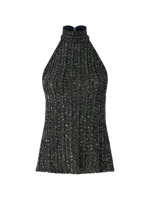 Missoni Sequin Halter Top - Multi