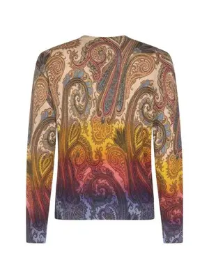 Etro Paisley Print Sweater - Multi