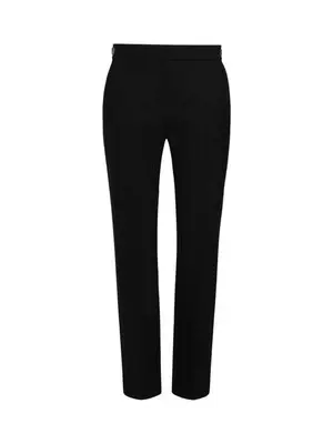 Max Mara Tailored Trousers With Buckle Detail