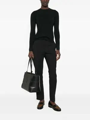Max Mara Tailored Trousers With Buckle Detail