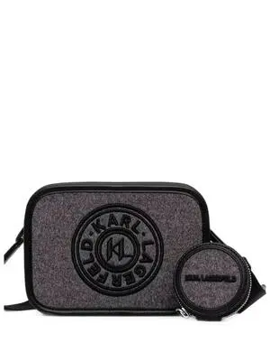 Karl Lagerfeld Logo-patch Belt Bag - Grey