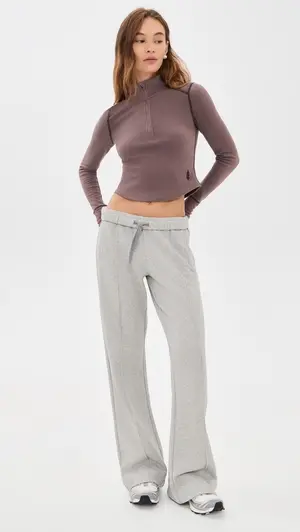 Free People Retro Rider Quarter Zip
