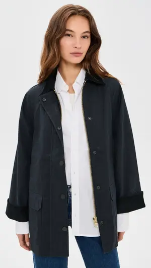 ALEX MILL Chiltern Street Jacket In Waxed Cotton