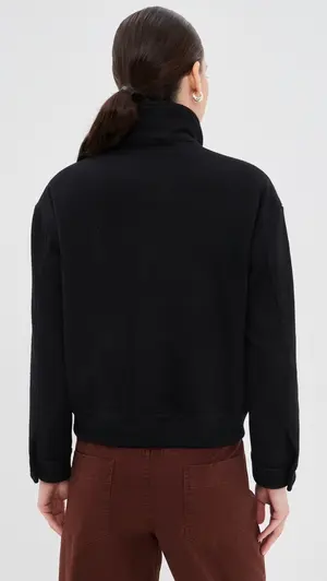 NILI LOTAN Belleville Wool Bomber Jacket
