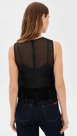 Staud Avi Silk Top