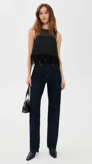 Staud Avi Silk Top