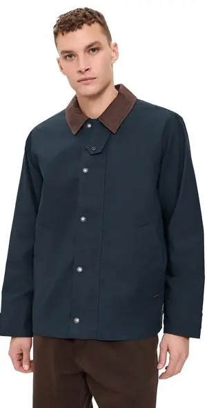 Filson Dry Wax Short Field Jacket - Navy
