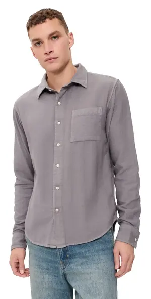 ALEX CRANE Herringbone Flannel Shirt