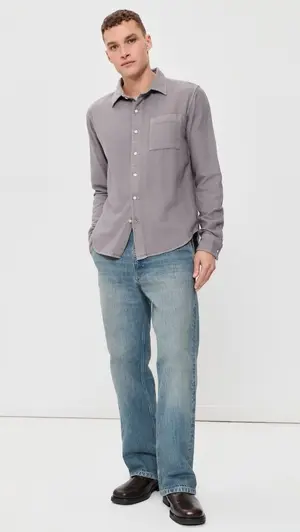 ALEX CRANE Herringbone Flannel Shirt